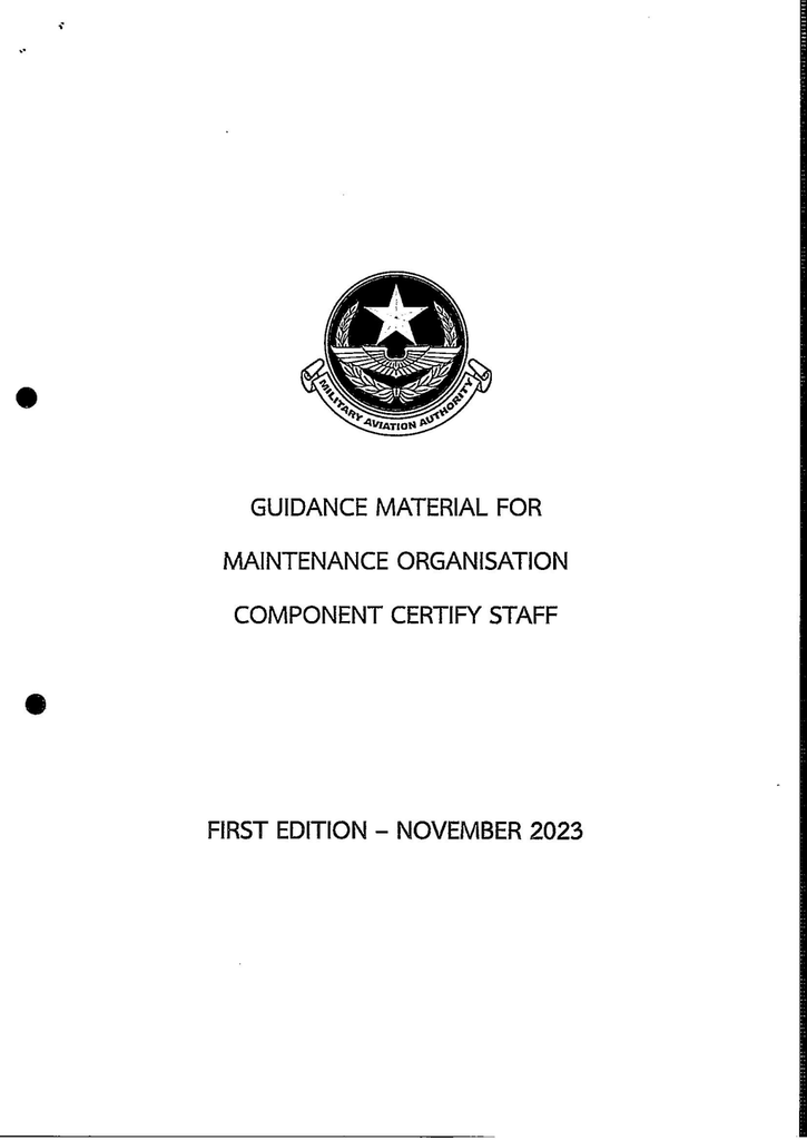 GM-02-145 Guidance Material for the Maintenance Organization's ...